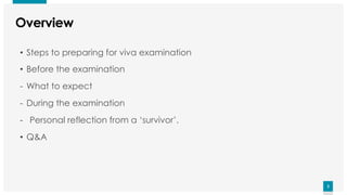 Tips for PhD viva preparation | PDF
