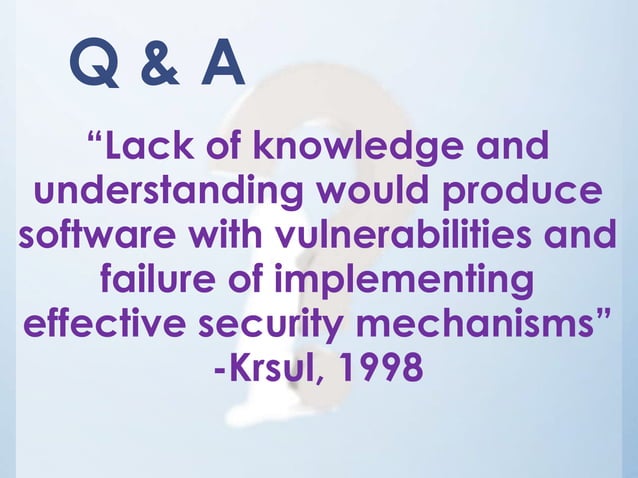 A SOURCE CODE PERSPECTIVE C OVERFLOW VULNERABILITIES EXPLOIT TAXONOMY ...