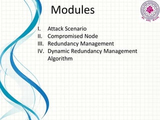 Redundancy Management in Heterogeneous Wireless Sensor Networks | PPTX