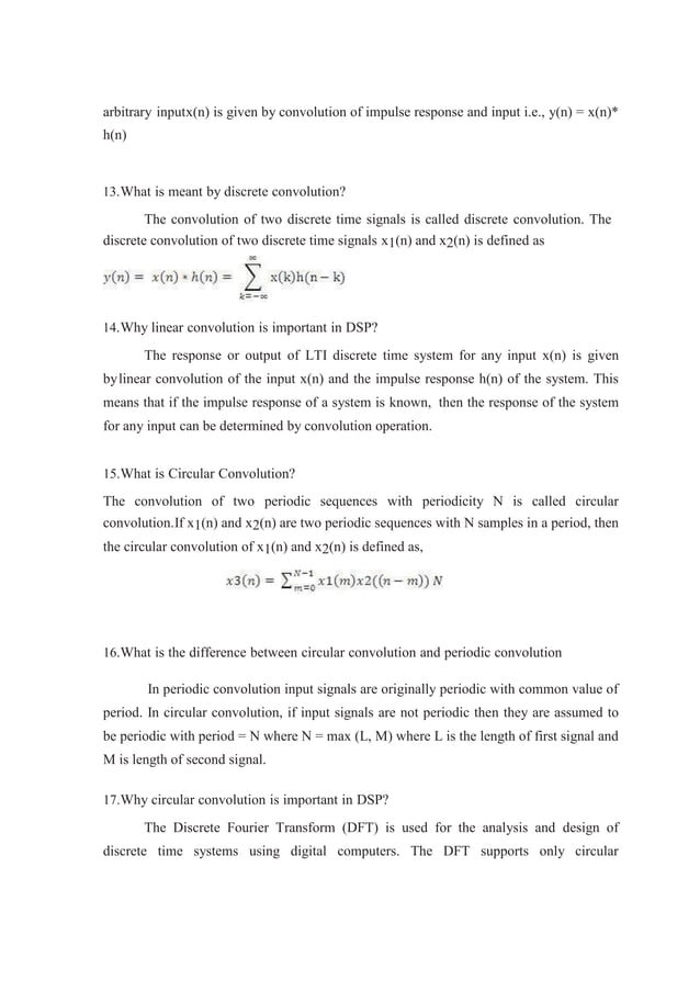 EC8562 DSP Viva Questions ec8562-dsp-viva-questions