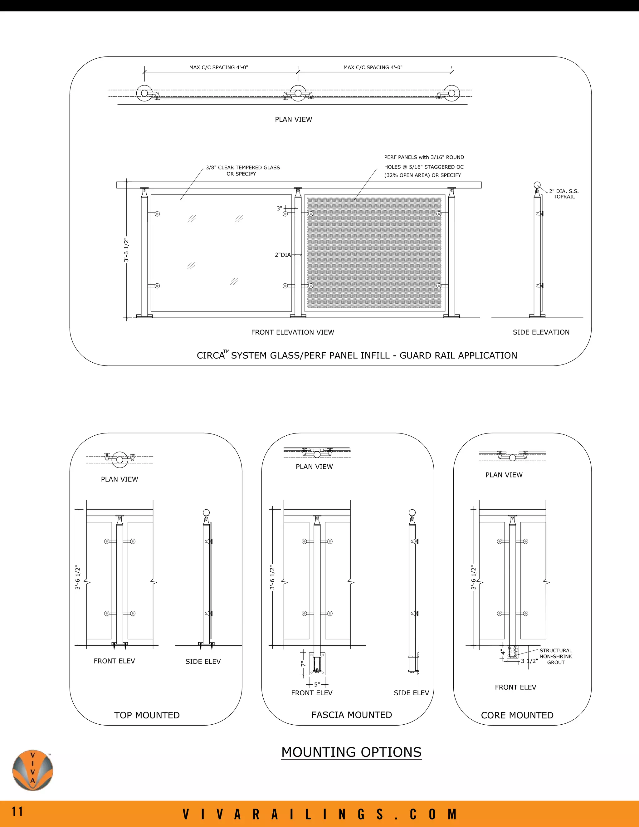 Exterior Railing, Balcony Railing, Deck Railing - Vivarailings.com