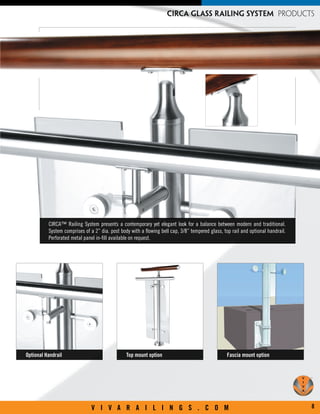 Exterior Railing, Balcony Railing, Deck Railing - Vivarailings.com