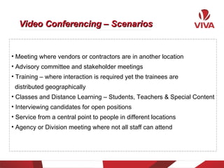 Viva video conference bridging solution | PPT