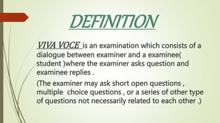 viva voce.pptx.......................... | PPTX