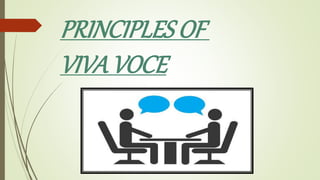 viva voce.pptx.......................... | PPTX | Standardized Testing ...