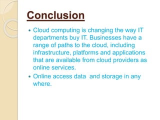 Cloud computing | PPTX