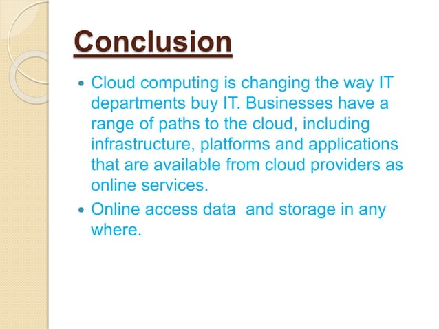 Cloud computing | PPTX