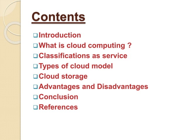 Cloud computing | PPTX