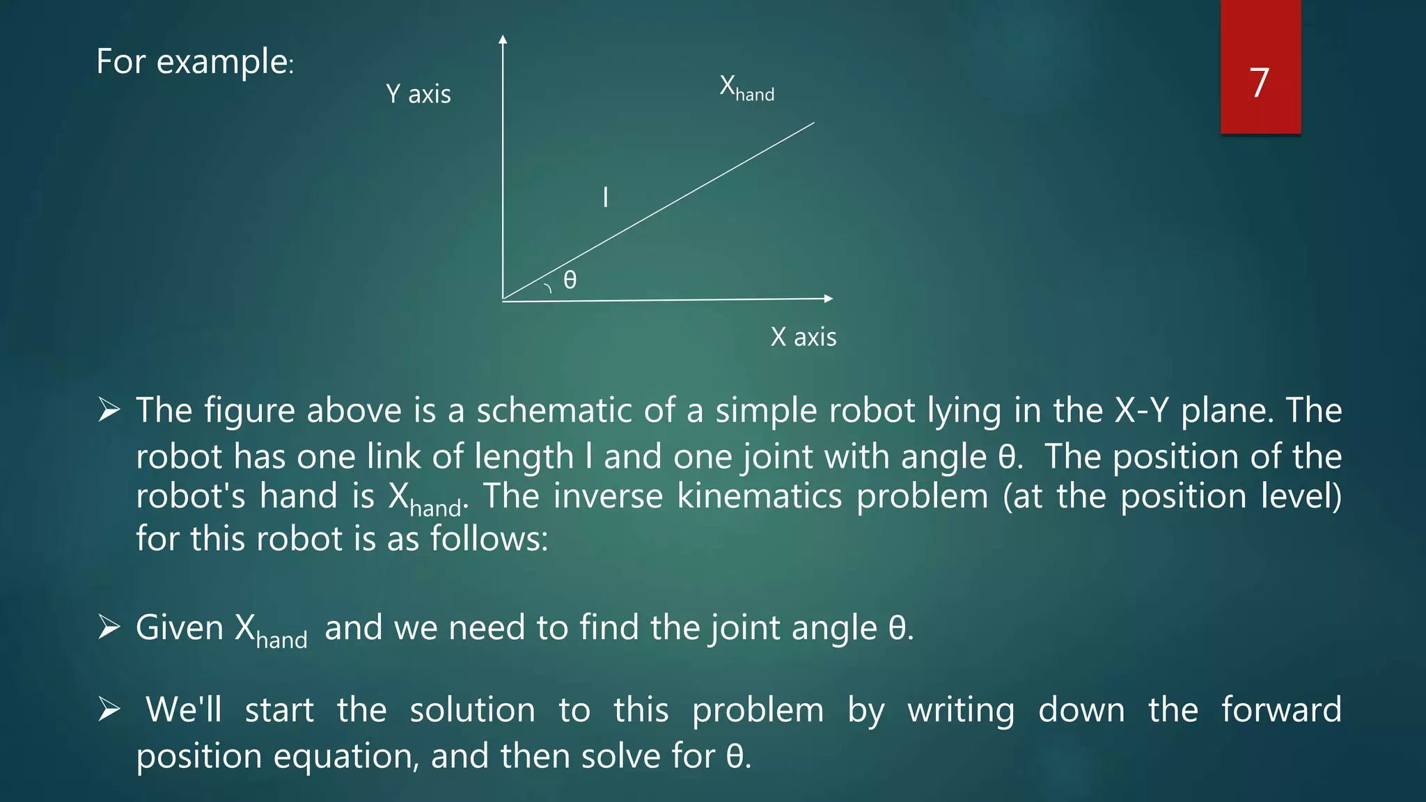 inverse kinenatics problem | PPTX