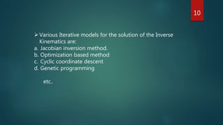 inverse kinenatics problem | PPTX