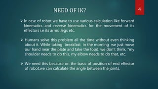 inverse kinenatics problem | PPTX