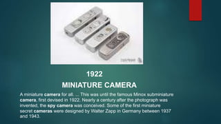 History Of Camera Revolution | PPTX
