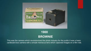 History Of Camera Revolution | PPTX