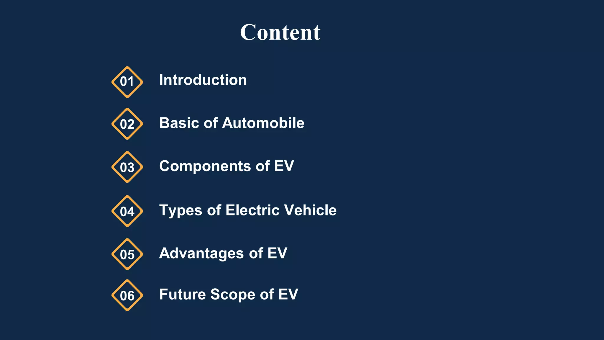 Electric Vehicle ppt | PPTX