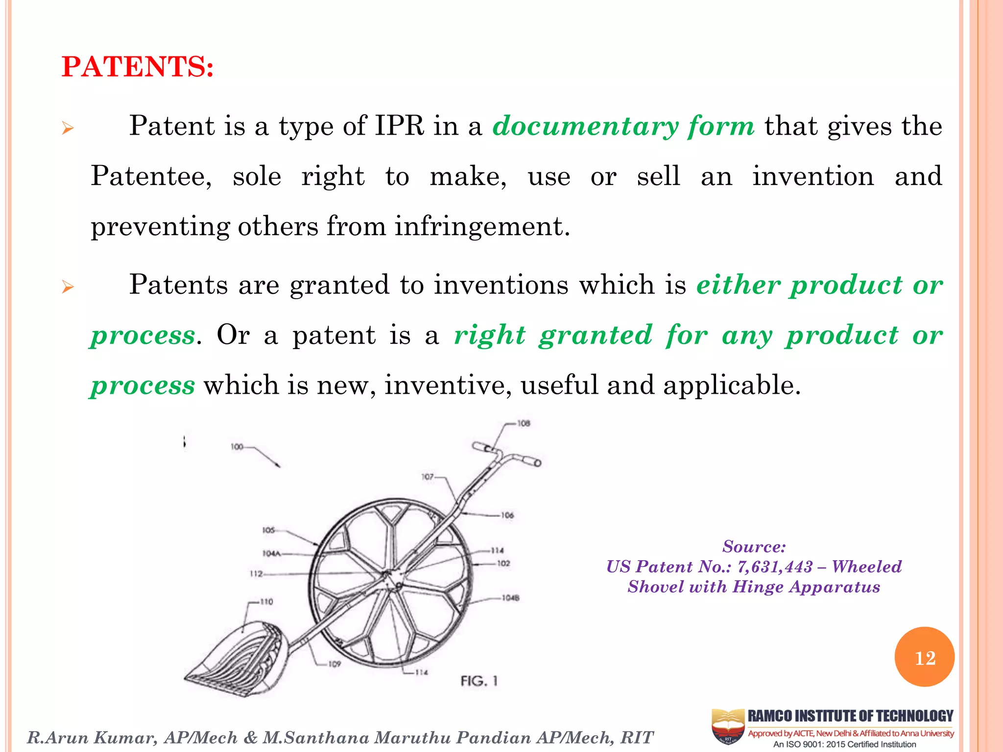 Intellectual Property Rights and its Types | PDF
