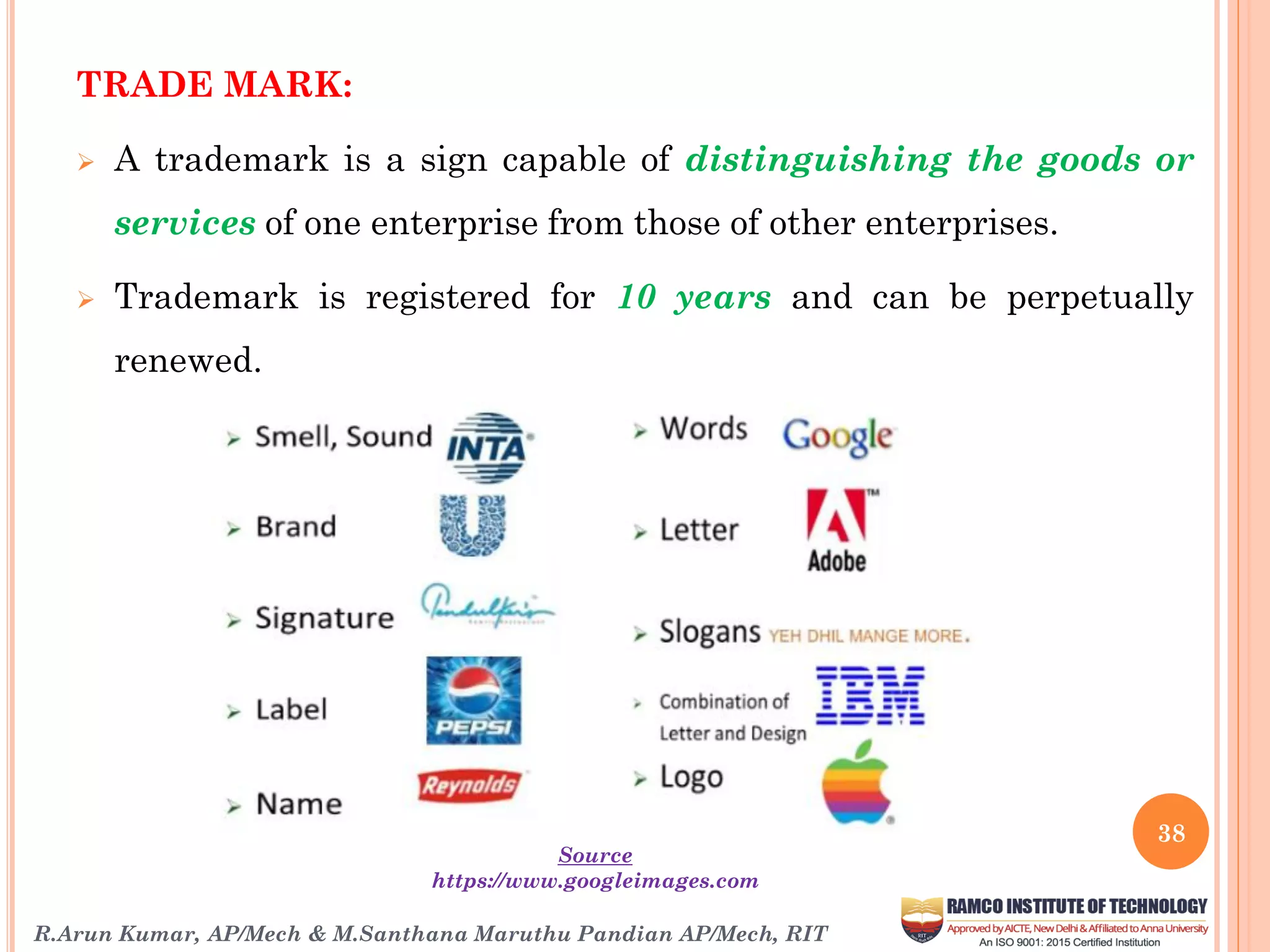 Intellectual Property Rights and its Types | PDF
