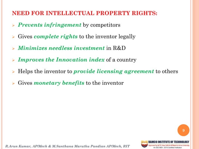 Intellectual Property Rights and its Types | PDF