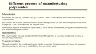PPT on polymides for students | PPTX