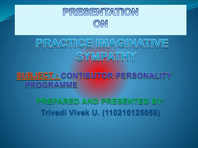 Vivek ppt copy | PPT