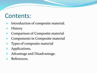 Composite material | PPTX