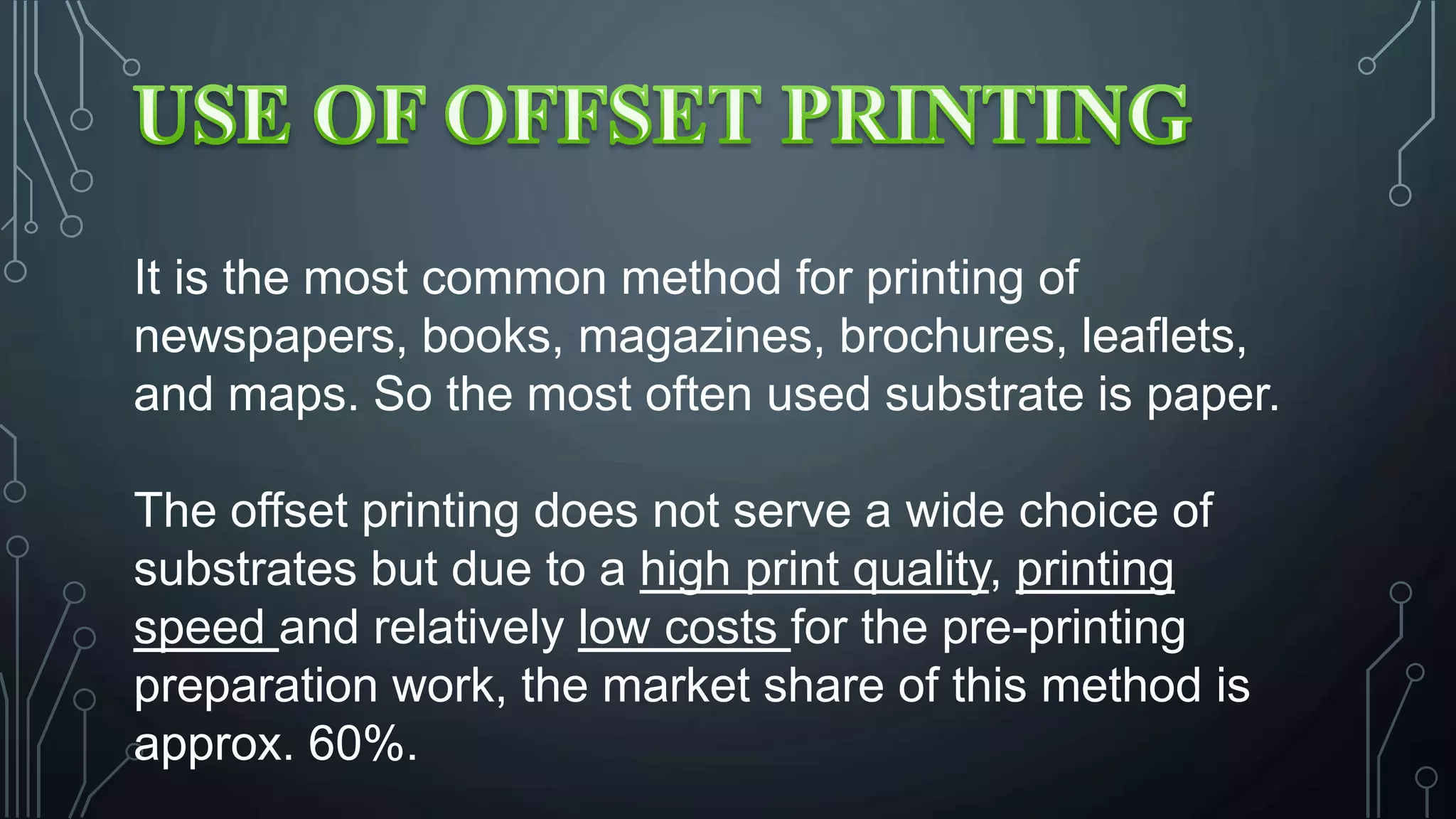 offset printing | PPTX