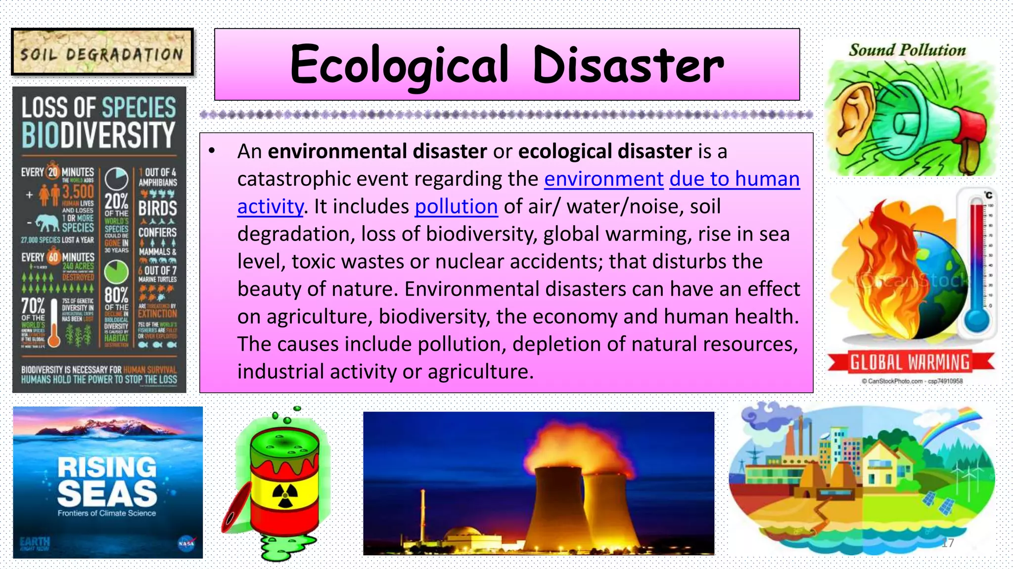 Man Made Disasters | PPTX