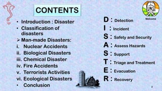 Man Made Disasters | PPTX