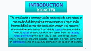 Man Made Disasters | PPTX