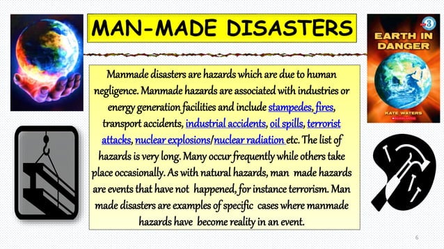 Man Made Disasters | PPTX