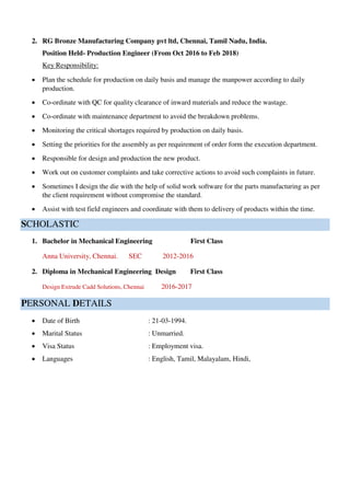 Vivek resume | PDF