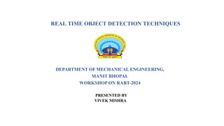 Real time object detection techniques for das | PPT