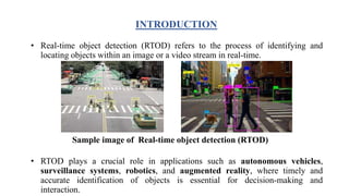 Real time object detection techniques for das | PPT