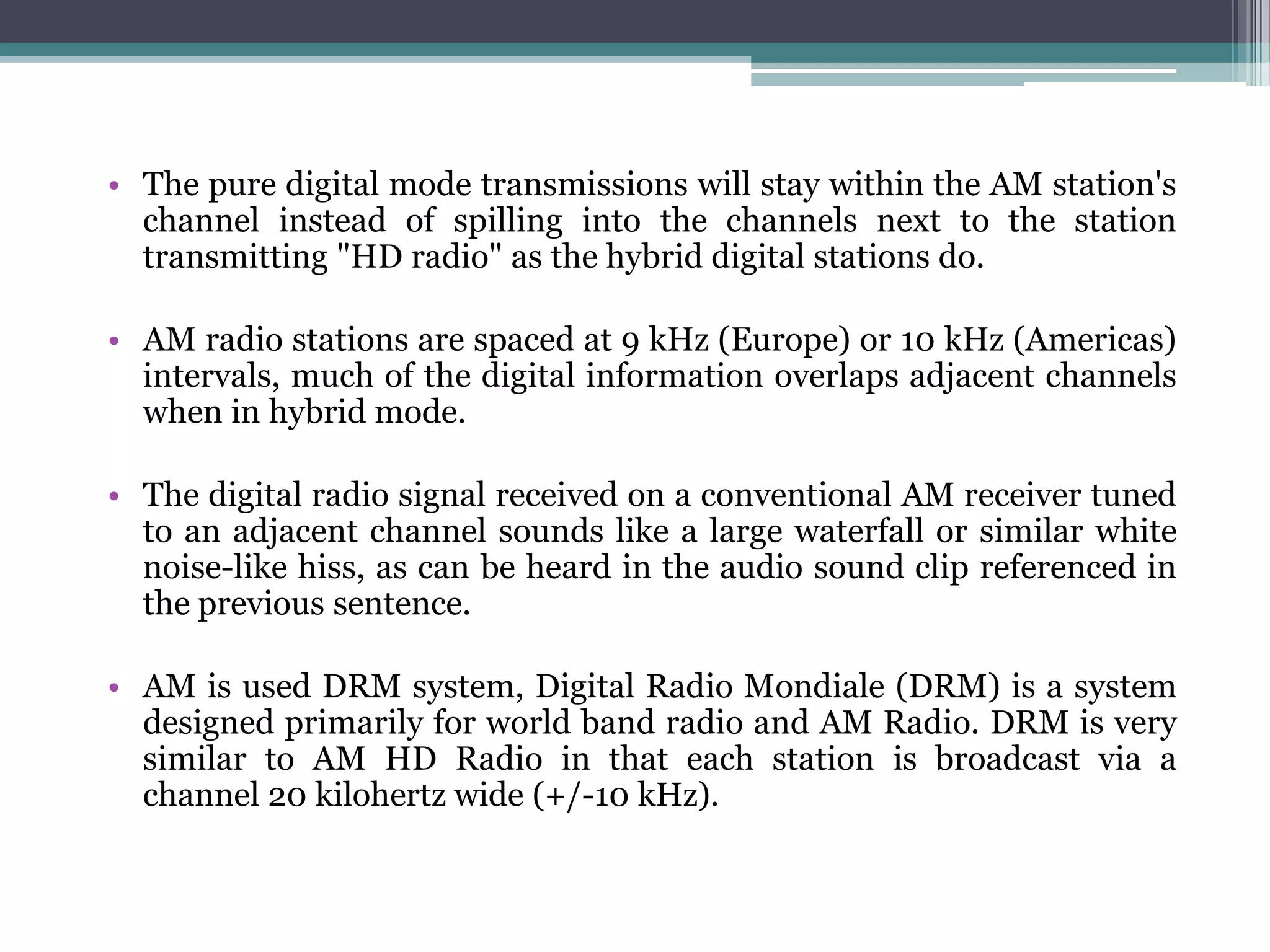 High Definition Radio ppt | PPTX