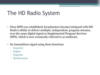 High Definition Radio ppt | PPTX