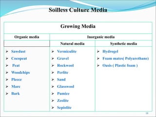Soilless culture | PPT