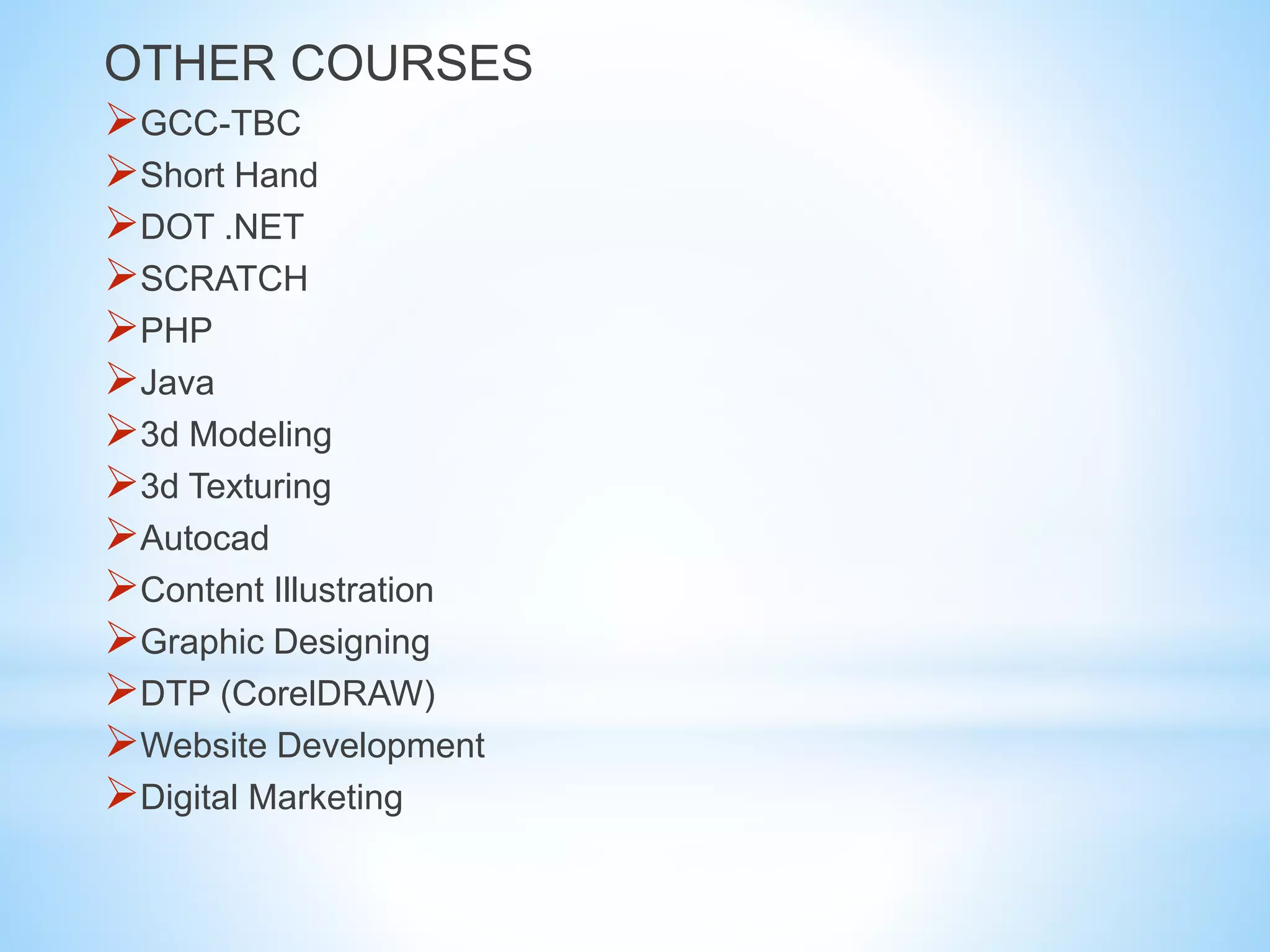 Vivek typing and computer institute | PPTX | Programming Languages | Computing