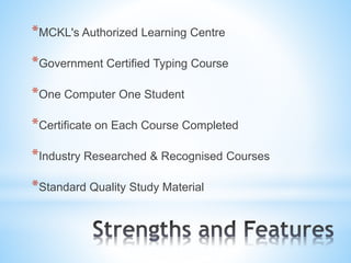 Vivek typing and computer institute | PPTX | Programming Languages ...