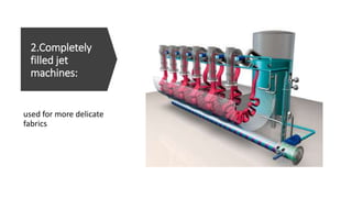 Textiles jet dyeing machines ( jet pressurized dyeing machines) | PPTX