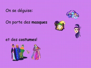 Carnaval (lexique) | PPT