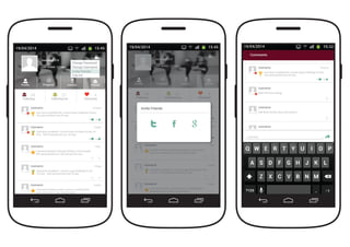 Final Viva Presentation of Adrenaline Fitness App | PPT