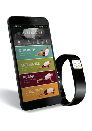 Final Viva Presentation of Adrenaline Fitness App | PPT