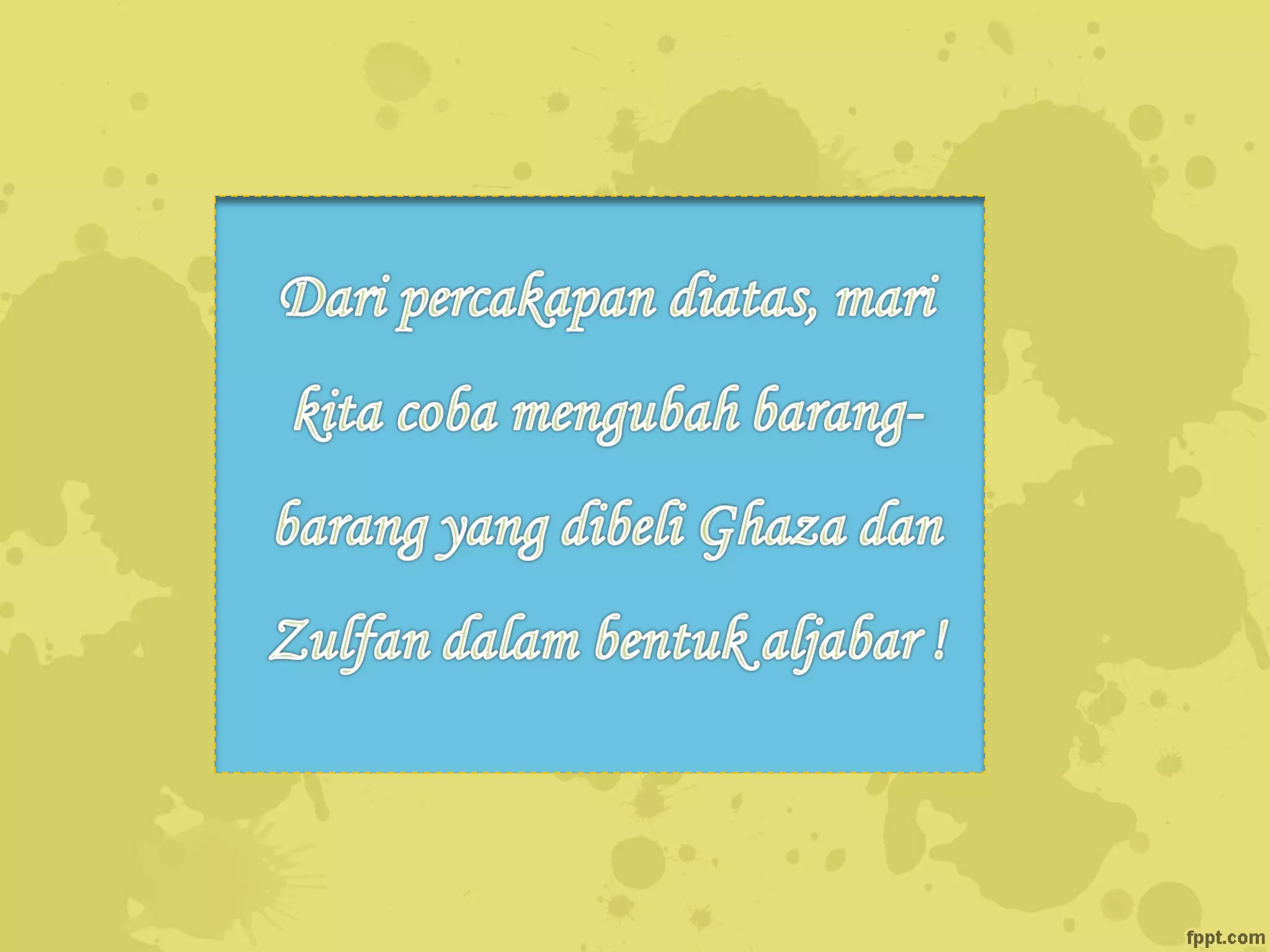 Persamaan Linear Satu Variabel (PLSV) | PPT