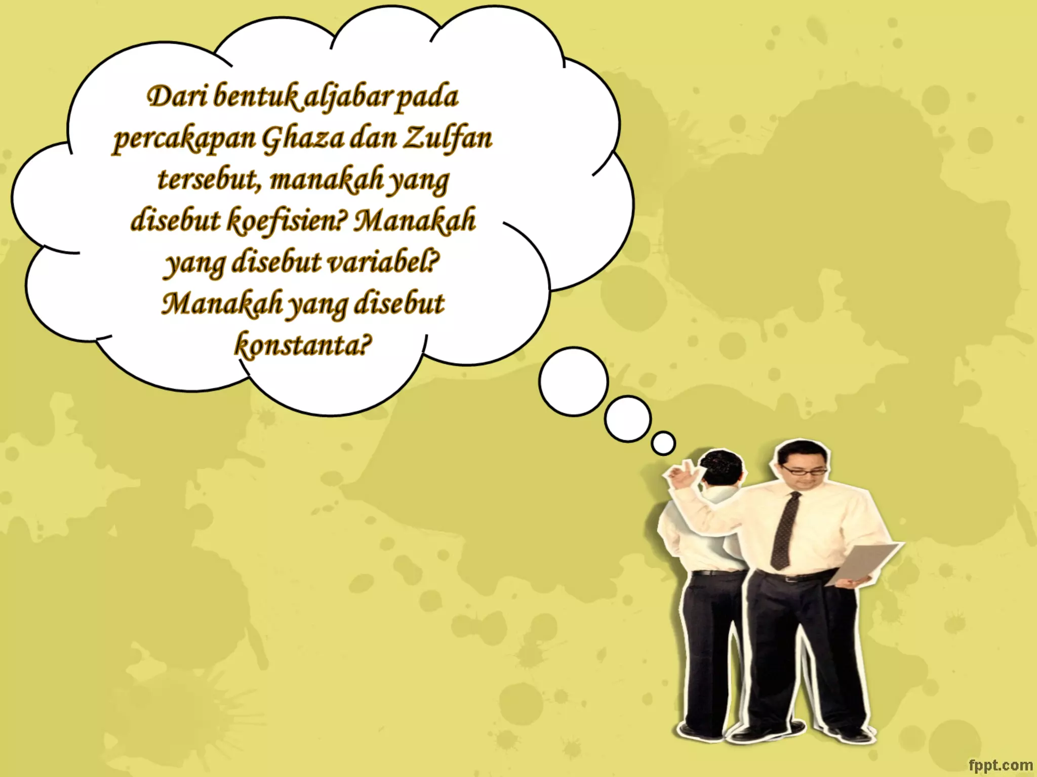 Persamaan Linear Satu Variabel (PLSV) | PPT