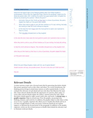 Vivid descriptive paragraph | PDF | Science
