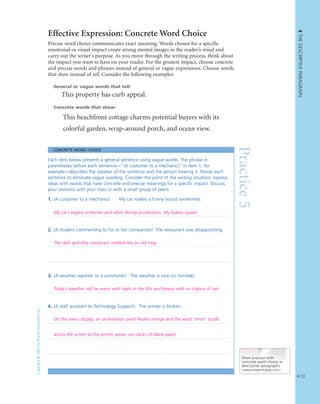 Vivid descriptive paragraph | PDF | Science