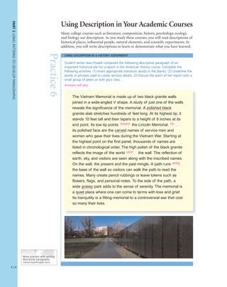 Vivid descriptive paragraph | PDF | Science