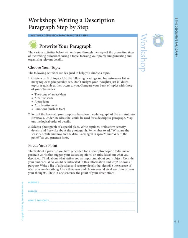 Vivid descriptive paragraph | PDF | Science