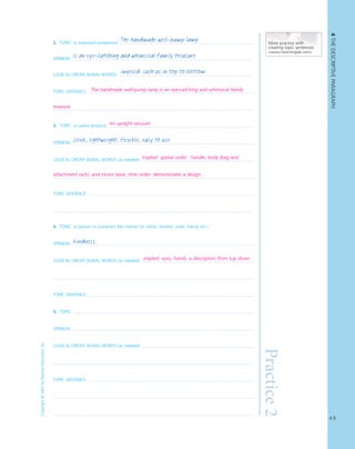 Vivid descriptive paragraph | PDF | Science