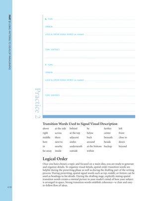 Vivid descriptive paragraph | PDF