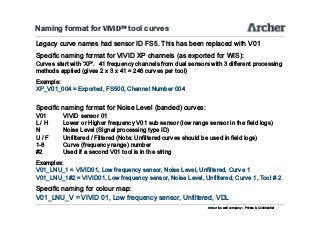Archer Well Company - Vivid field engineers guide course notes | PDF